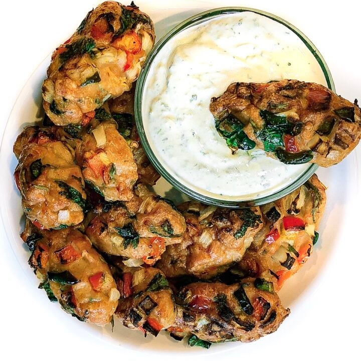 Easy Ground Chicken Holiday Kebab Recipe | thecurrymommy.com